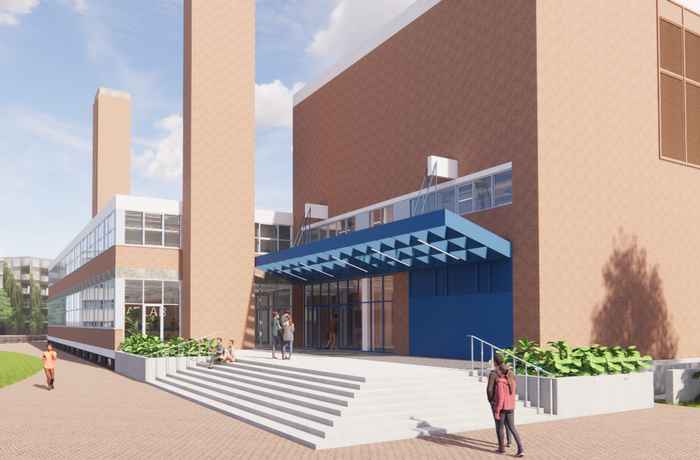 Major maintenance work at REC J/K building - University of Amsterdam
