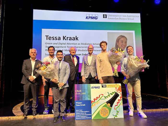 Tessa Kraak wins George Molenkamp Sustainability Thesis award ...