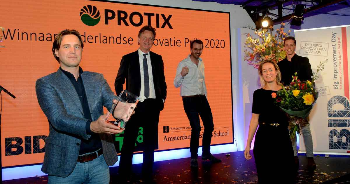 Nederlandse Innovatie Prijs 2020 voor voedselverduurzamer Protix ...