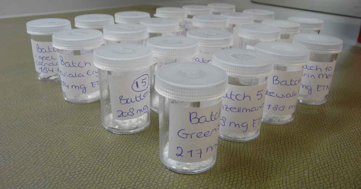 From identification to a chemical fingerprint for explosives in ...