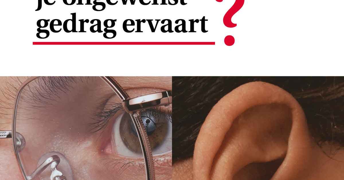 Start bewustwordingscampagne om ongewenst gedrag bespreekbaar te maken ...