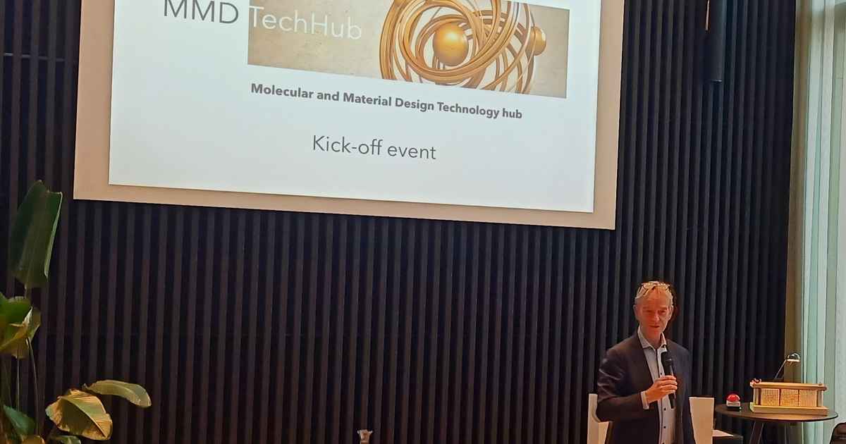 Official launch of the MMD Technology hub: ‘We need new molecules and materials’ - University of ...