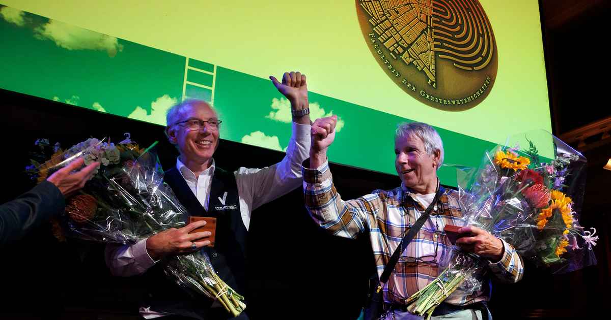 Facultaire erepenning voor Rijk Lammertse en John-André Wekking ...
